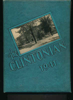 Clinton IA Clinton High School yearbook 1941 Iowa | eBay