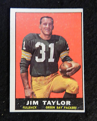 1961 TOPPS FOOTBALL #41 JIM TAYLOR EX | eBay