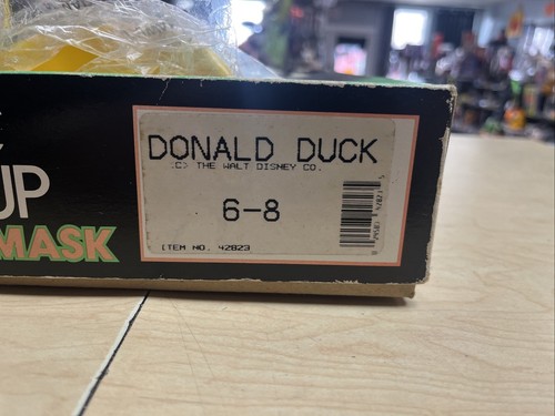 Vintage Disney Donald Duck Ben Cooper Halloween Mask And Costume | eBay