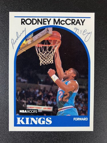 Rodney McCray 1989-90 Hoops Kings In Person IP TTM Signed Auto ...