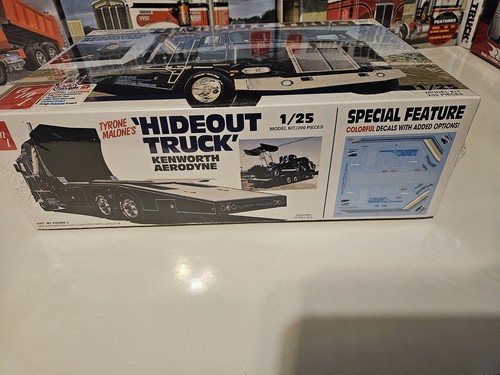 1/25 Scale AMT Kit Model Kenworth K100 Aerodine Hideout Truck | eBay