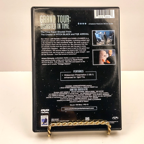 Grand Tour Disaster in Time DVD 1991 Jeff Daniels Time Travel Thriller ...