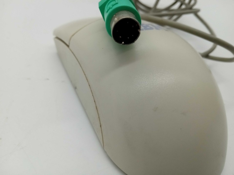 Vintage IBM Wired PS/2 Computer Ball Mouse White 10L6144 10L6145 | eBay