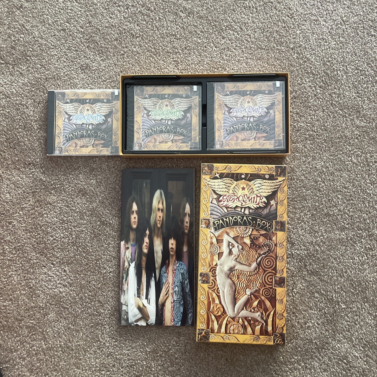 Pandora's Box by Aerosmith 3 CD’s (46209 COLUMBIA) 74644620924 | eBay