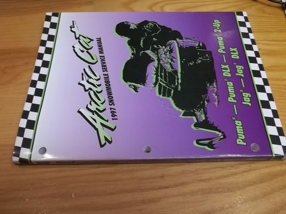 1997 Arctic Cat Puma-Puma DLX-Puma 2 up-Jag, Jag DLX Service Manual ...