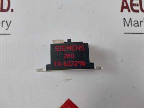 Siemens 2RO TA 637298 Resistor | eBay
