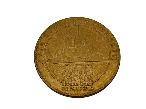 Cathedrale Notre Dame De Paris 850 ans Via Viatores Quaerit 2013 Coin ...