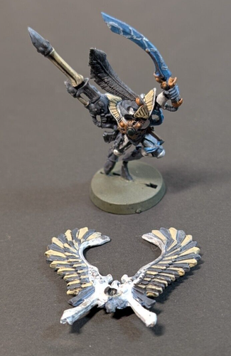 Warhammer 40K - Eldar / Aeldari - Phoenix Lord Baharroth OOP Metal Swooping Hawk | eBay