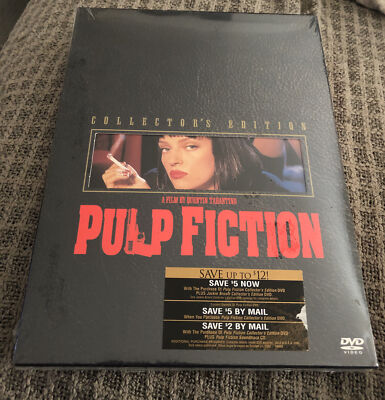 Pulp Fiction (DVD, 2002, 2 Disc, Collector’s Edition) New Sealed ...