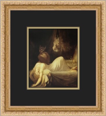 Henry Fuseli The Nightmare Custom Framed Print | eBay
