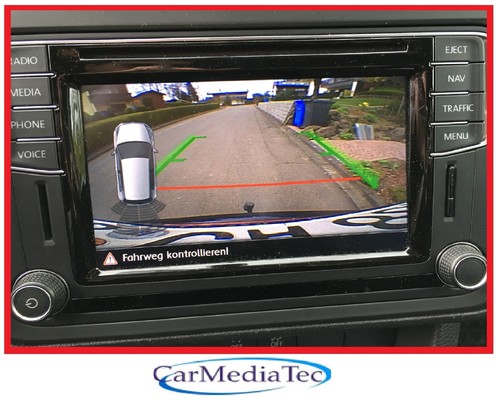 Original VW Rückfahrkamera T5 Multivan Transporter Nachrüstset RCD330 ...