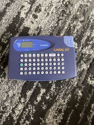 Casio LABEL IT! EZ-Label, Printer Tape Included, Model: KL-60 Great ...