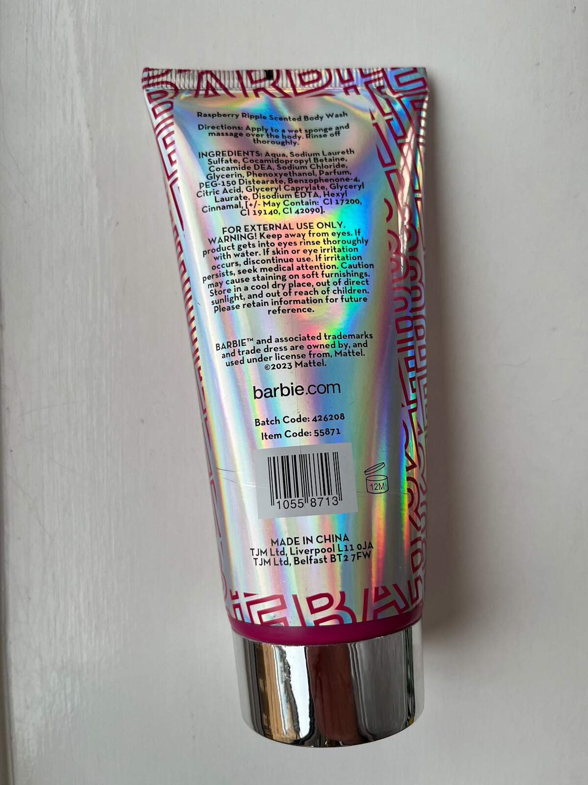 Ladies Women’s Barbie The Movie X Primark Pink Jumper T-Shirt Top Size ...