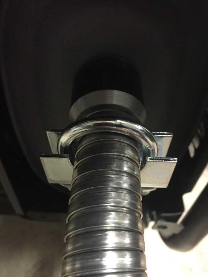 GenExhaust Universal Generator (with large weld bead) 1" steel exhaust ...