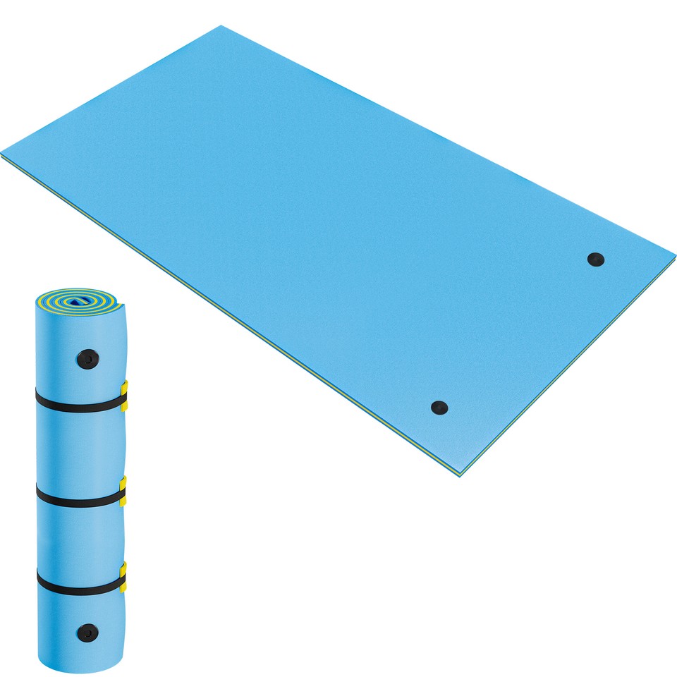 Floating Water Mat 3 Layer Vinyl Foam Lily Pad Floating Mat Pool Lake ...