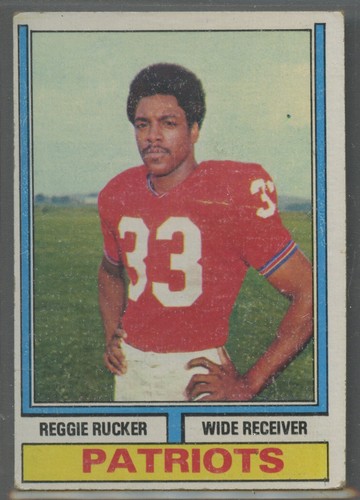 1974 Topps #145 Reggie Rucker New England Patriots | eBay