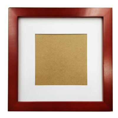 7x7 Picture Frames with 4x4 Opening Mat. 7x7 Square Photo Frame Solid ...