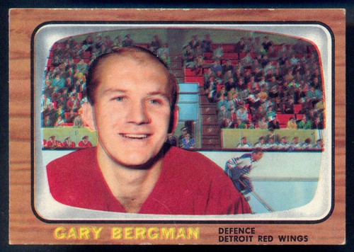 1966-67 TOPPS HOCKEY #47 GARY BERGMAN EX-NM DETROIT RED WINGS card | eBay