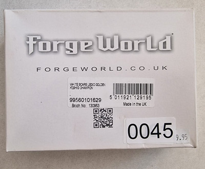 045 White Scars Golden Keshig Champion Forge World BNIB Warhammer 40K ...