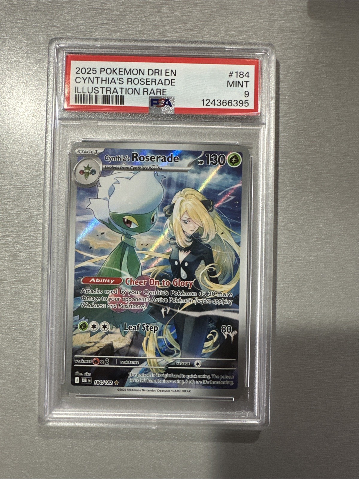 Cynthia's Roserade 184/182 Sv10: Destined Rivals Holo for sale online ...