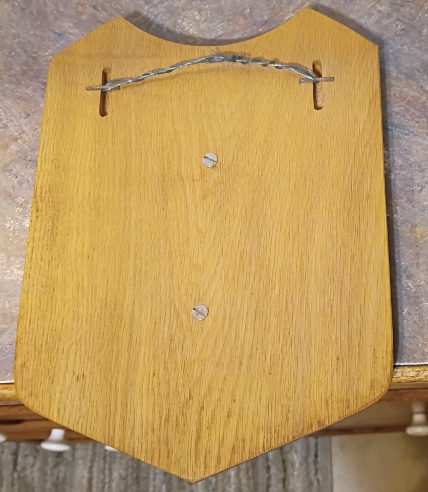 RARE Vintage "LICENSED TO SERVE THE FAMOUS HANSA BEER" BRASS & WOOD ...