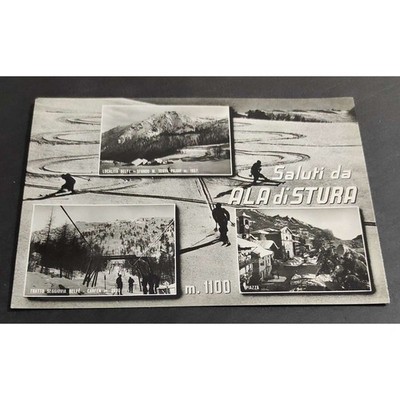 Cartolina Ala di Stura - Tratto Seggiovia Belfè-Carfen - Piazza | eBay