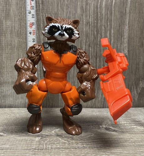 Hasbro Marvel Super Hero Mashers Rocket Raccoon Guardians Of The Galaxy ...