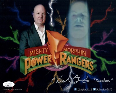 DAVID J. FIELDING Signed POWER RANGERS 8x10 ZORDON Photo Autograph JSA ...