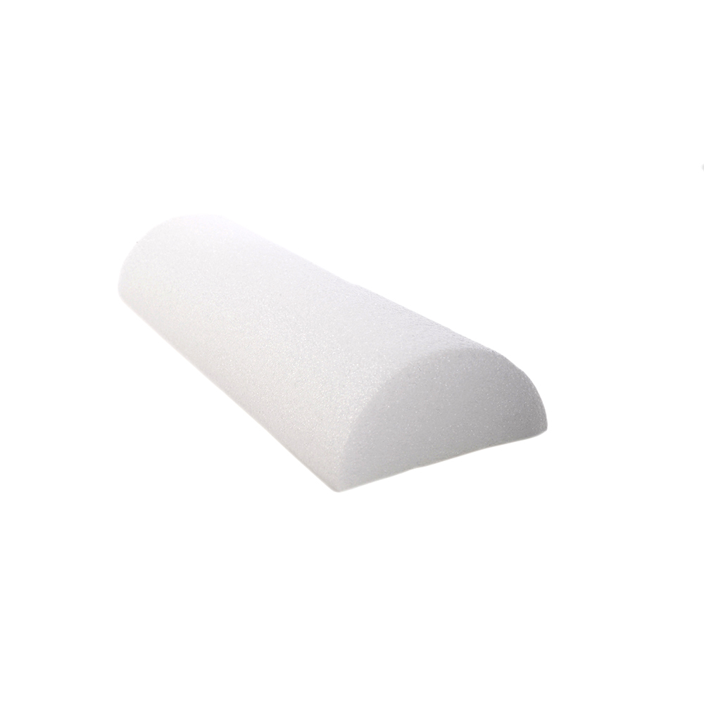 LARGE D SHAPE POLYFOAM UPHOLSTERY PROFILE EDGE ROLL PER 2 METRE STRIP ...