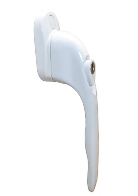 Espag UPVC White Tilt Turn Window Handles 43mm Spindle Key Locking ...