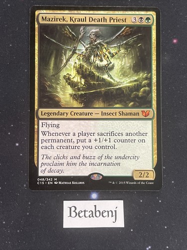MTG Mazirek, Kraul Death Priest - Commander 2015 | eBay