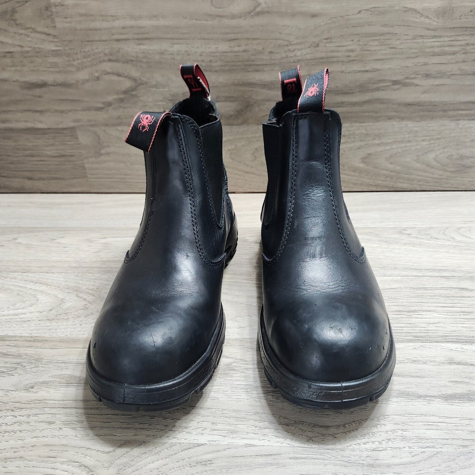 Redback UBBK Bobcat Black Leather Oil Kip Soft Toe Work Boots Men’s ...