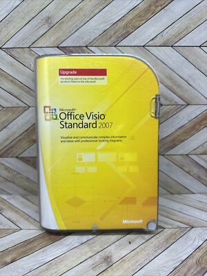 Microsoft Office Visio Standard 2007 Full Version RETAIL Upgrade for ...