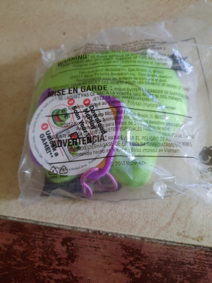 McDonald’s Happy Meal Toy 2017 Emoji Plush Keychain Frog # 8 (NEW) | eBay