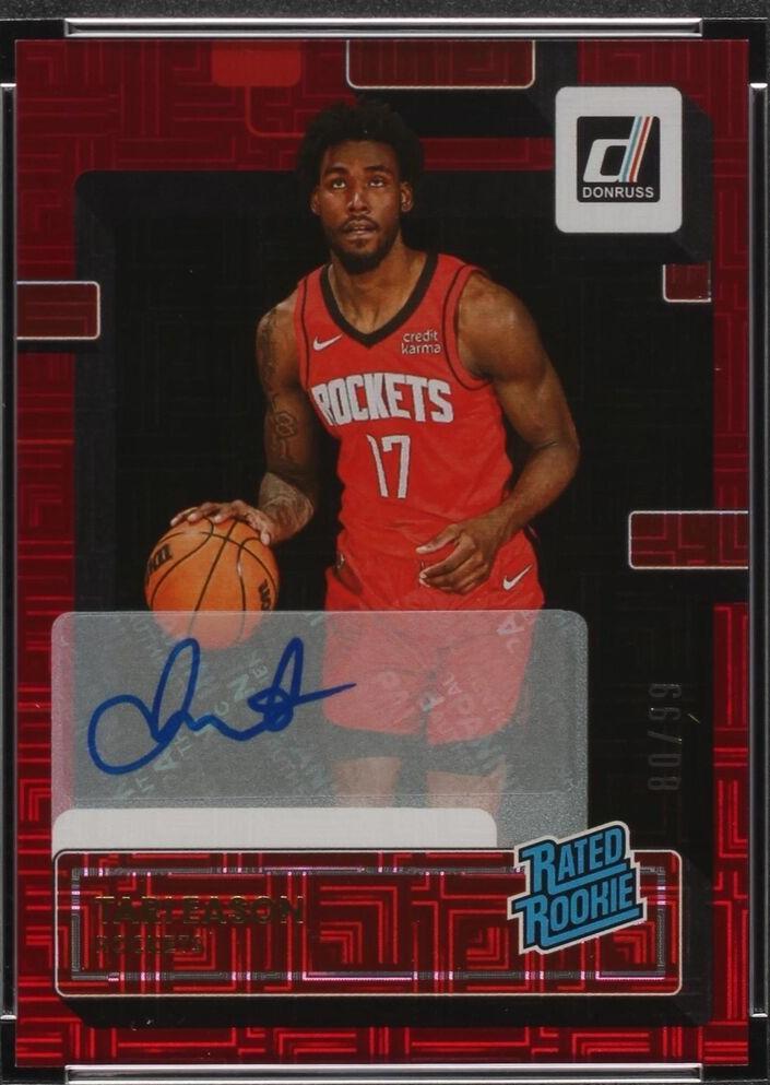 2022-23 Panini Donruss - Rated Rookie Tari Eason #217 Choice Red ...