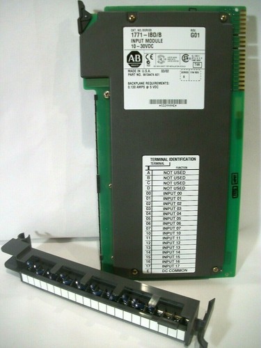 Allen-Bradley 1771-IBD/B PLC-5 Input Module 10-30VDC SERIES B Rev. G01 ...