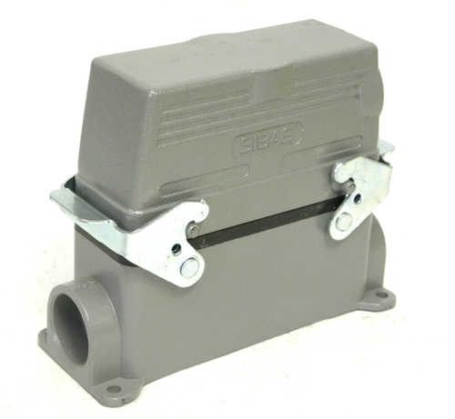 SIBAS 24 Pin Heavy Duty Connector Aviation Plug Metal Enclosure HDC-HE ...