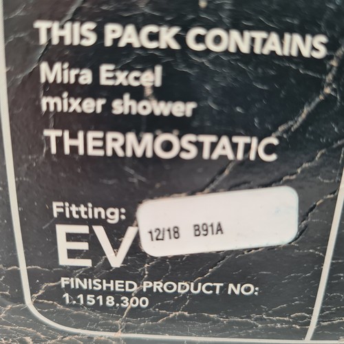 Mira Excel EV Exposed Thermostatic Mixer Shower 1.1518.300 New Free ...