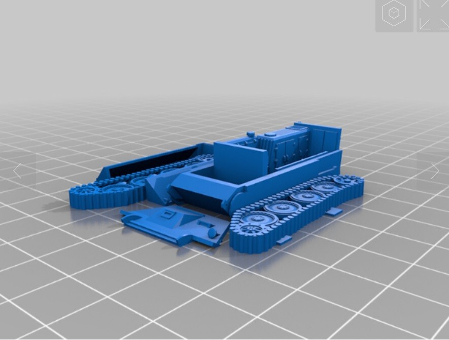 28mm/ 1:56th scale Bolt Action FDM WW2 German Katzchen APC | eBay