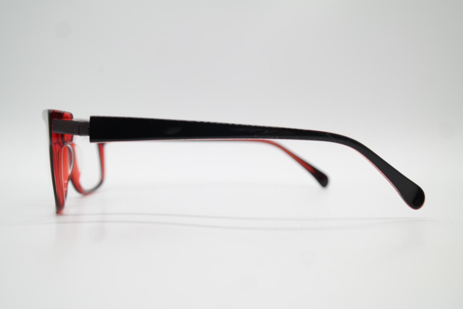 Brille Matt Keaton MK14115 Schwarz Rot Eckig Brillengestell eyeglasses ...