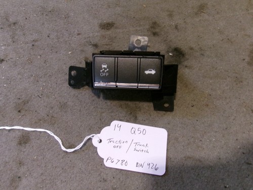 2014 Infinity Q50 Traction Off/Trunk Switch | eBay