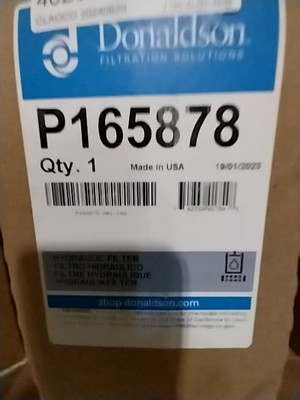 Donaldson P165878 Spin-On Hydraulic Filter - New In Box | eBay