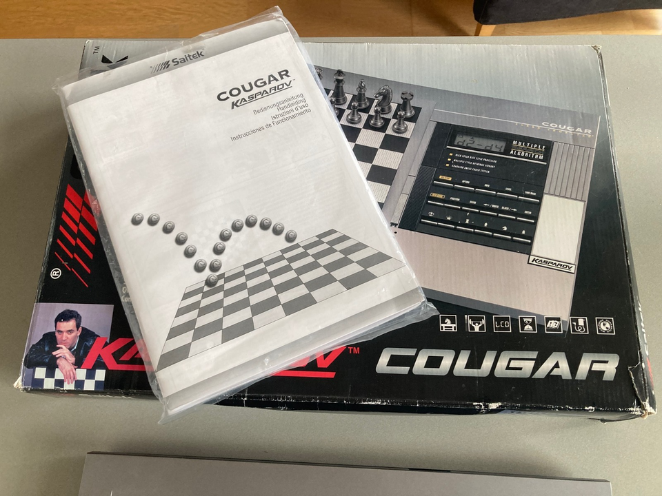 Saitek Kasparov Cougar Electronic Computer Chess Set | eBay