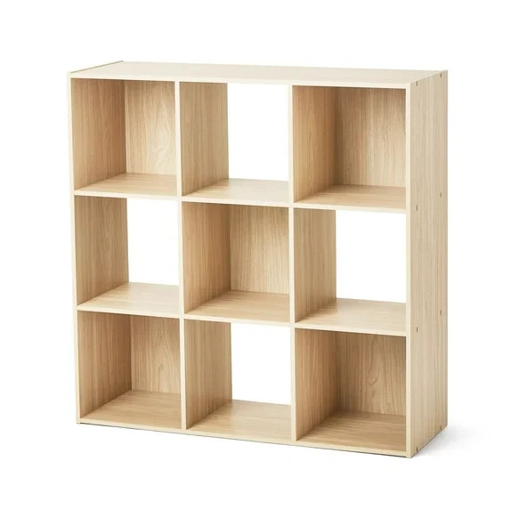 Mainstays 9 Cube Storage Organizer, Spring Pine | eBay