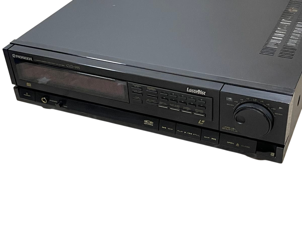 Pioneer CLD-99S LaserDisc LD CD CDV Player Deck Retro w/ Remote Tested ...