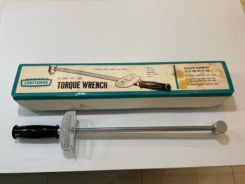 Vintage Sears Craftsman Torque Wrench Tool # 9 44641 for sale online | eBay