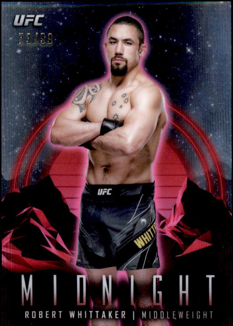 2024 Topps Midnight UFC - Robert Whittaker #4 Twilight /99 for sale ...