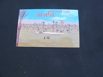 Vintage Postcard "Greeting from Las Vegas", DUNES HOTEL Country Club ...