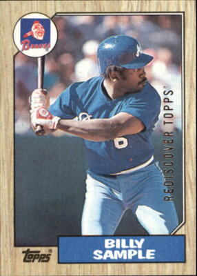 2017 Topps Buyback/Rediscover 1987 Billy Sample - NM-MT | eBay