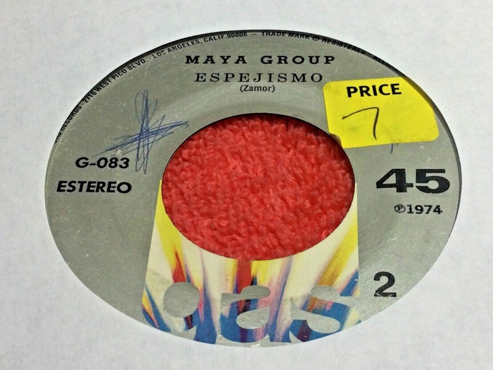 MAYA GROUP / ESPEJISMO / JULIA / GAS RECORDS 003 / 45RPM VG+ LISTEN | eBay